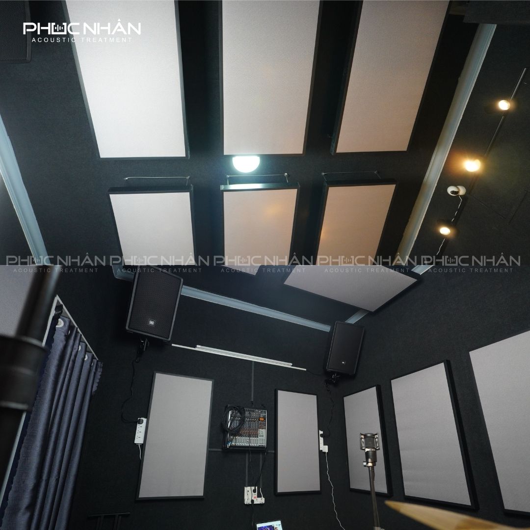 THIẾT KẾ VÀ THI CÔNG PHÒNG BAND STUDIO CHẤT LƯỢNG CAO